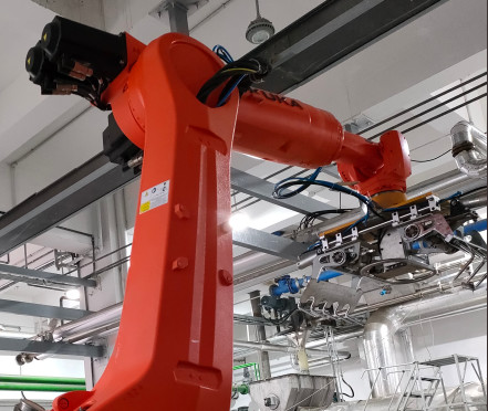Mechanical Grippers In Robots Palletizing Stacking Systems